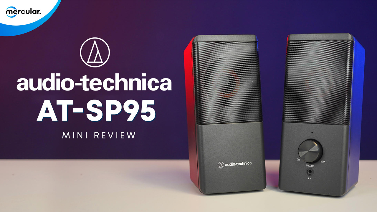 มินิรีวิว ลำโพง Audio-Technica AT-SP95 ลำโพงคอมขนาดกระทัดรัด ราคาไม่ถึง ...