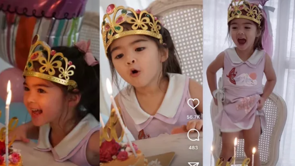 เจ้าหญิงตัวน้อย "น้องเดมี่" เป่าเค้กวันเกิด 3 ขวบ แป๋วแหววน่ารักดุ๊กดิ๊กมาก | The 1 Today | The ...